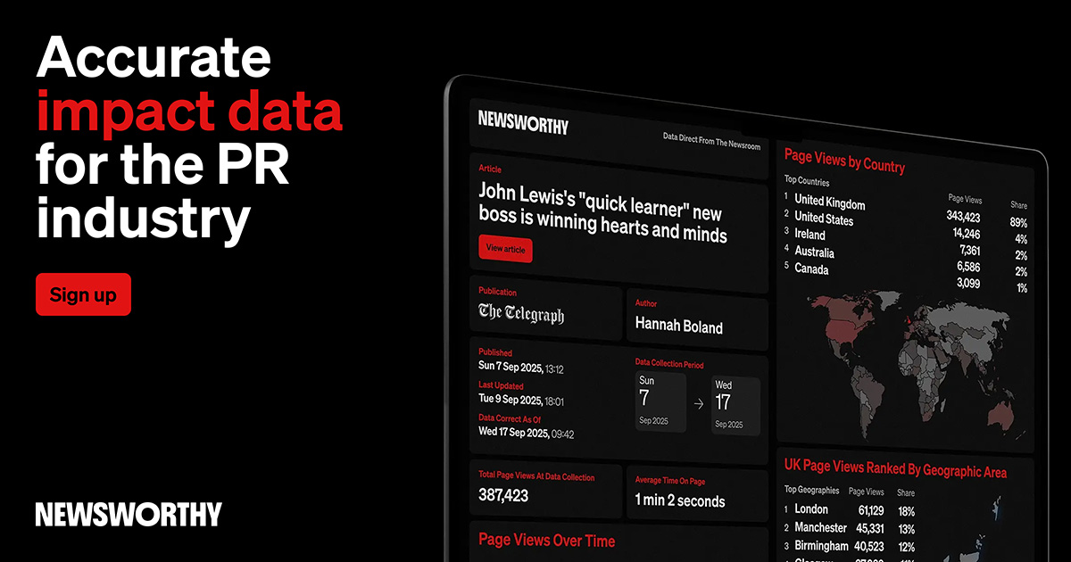 Newsworthy: Accurate impact data for the PR industry